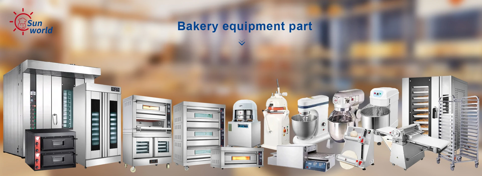 Commercial Bread Baking Double Deck Bakery Oven 2 Deck 4 Tray Electric ...