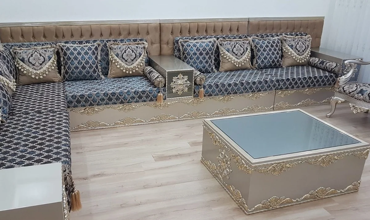 Arabic Majlis Sofa Set - Customizable & Stylish Comfort