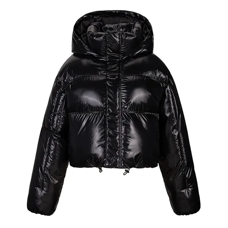 New Arrival Winter Clothing Down Coats Crop Custom Bubble Jackets Women ...