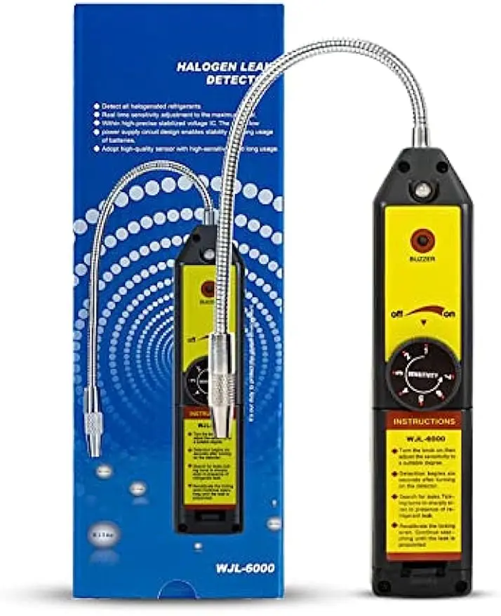 Wjl-6000 Freon Leak Detector For Halogen Gas Leakage Air Condition ...