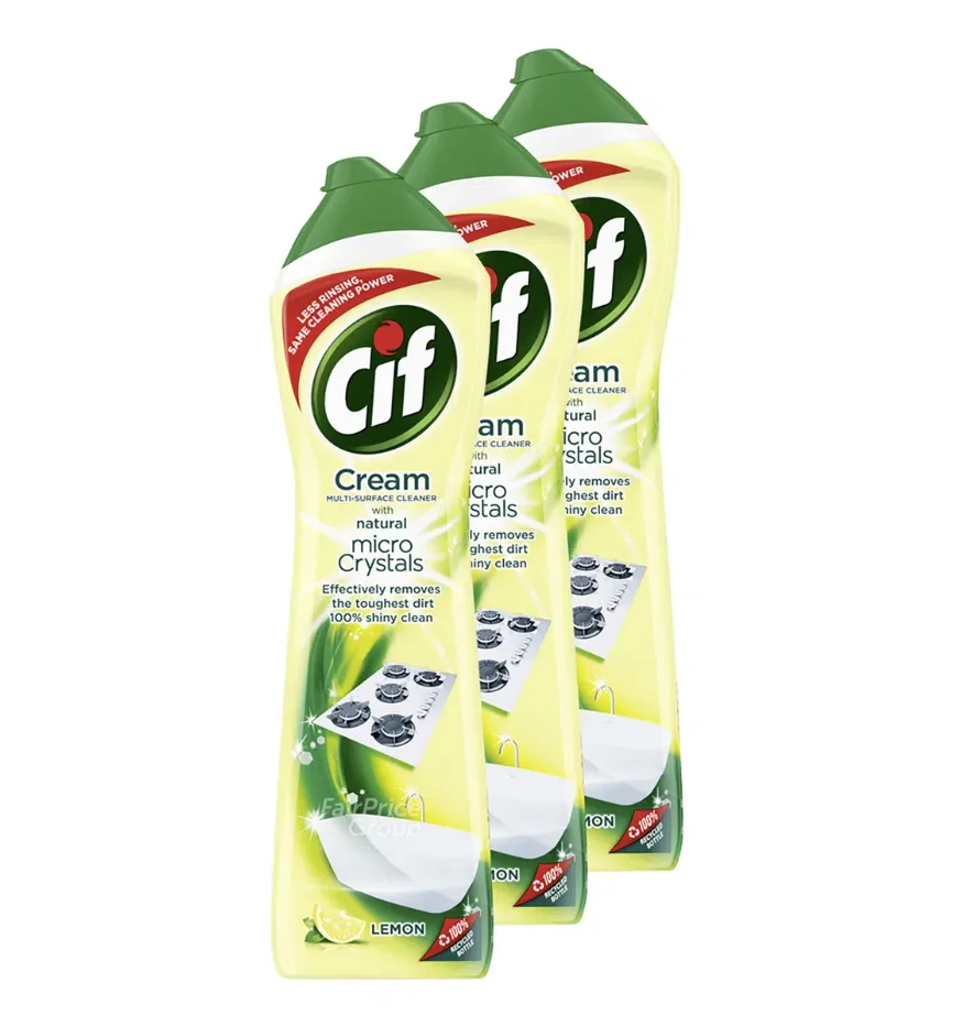 Cif Original Multipurpose Surface Cleaner Cream For Kitchen & Bathroom ...