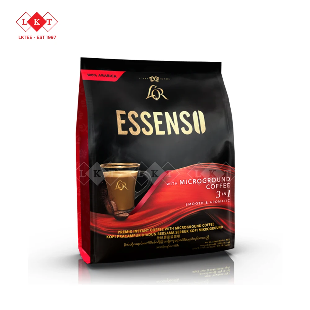L'OR Essenso 3in1 Instant Microground Coffee Arabica Intense