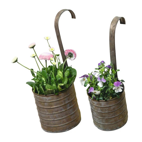 Garden Wall Hanging Planter for Home Hallway Decoration Metal Wall ...
