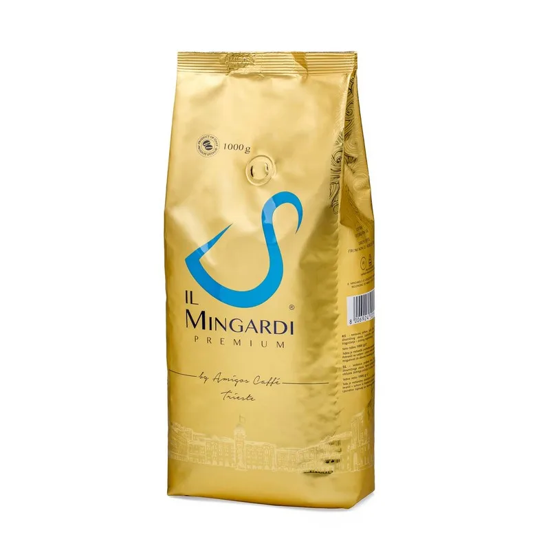 66% Robusta 33% Arabica Coffee Beans Il Mingardi S Premium Roasting ...