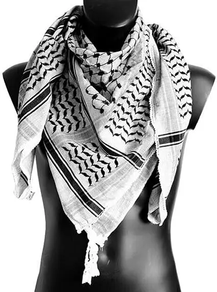 High Quality Customized Men's Shemagh Scarf Original Palestinian Cotton ...
