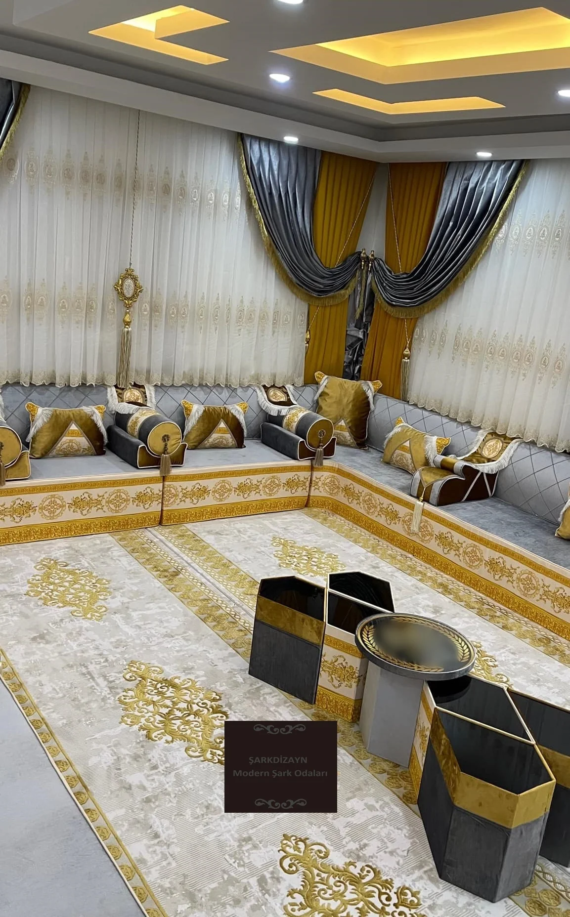 Modern Arabic Majlis Moroccan Design for Home 40cm Sitting Height ...