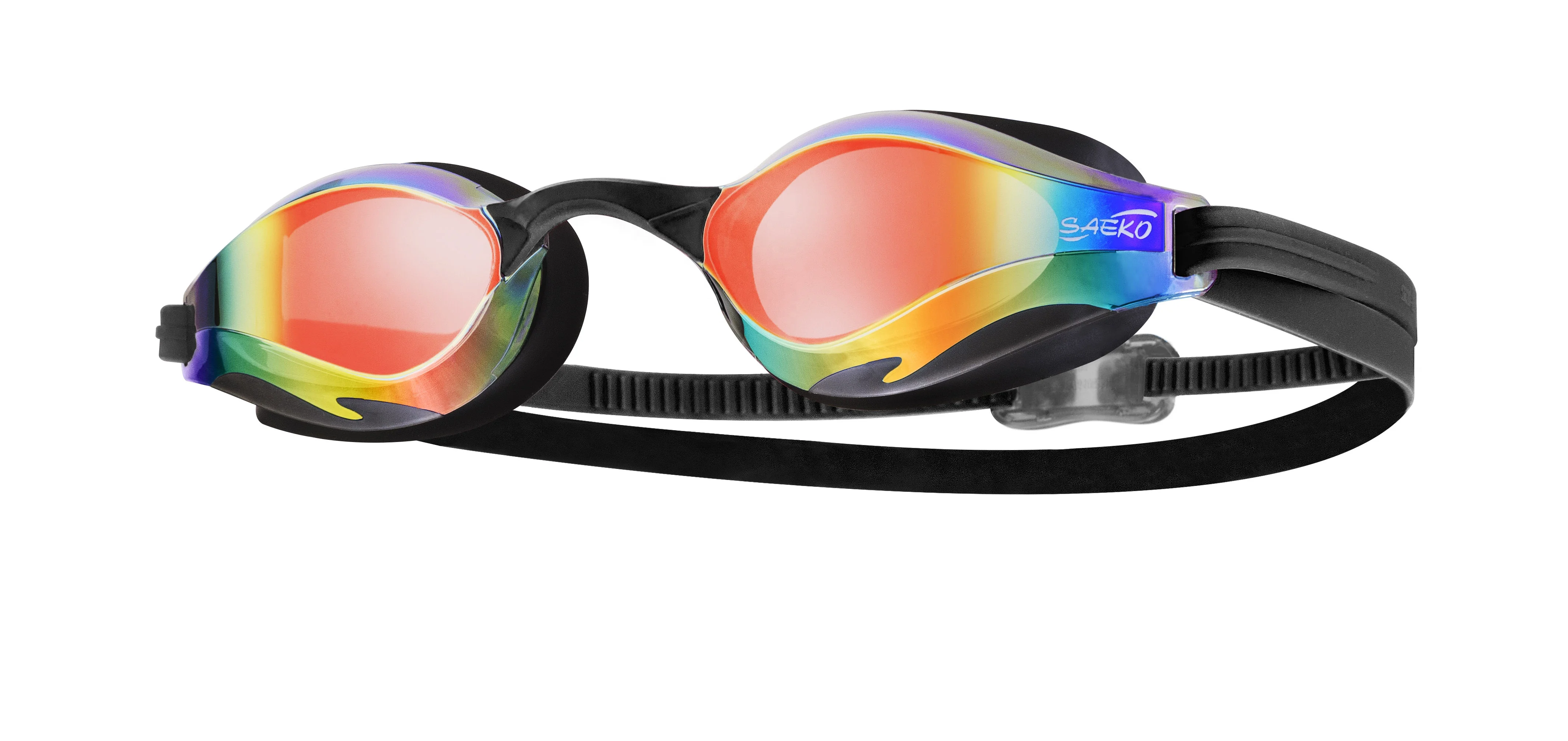 SAEKO Adult Teenager Mirror Interchangeable Swimming Goggles Gafas De ...