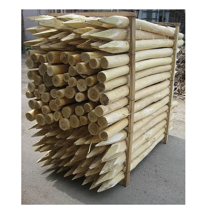Acacia Wood Poles-Modern Design Commercial & Home Use 1 Year Warranty ...