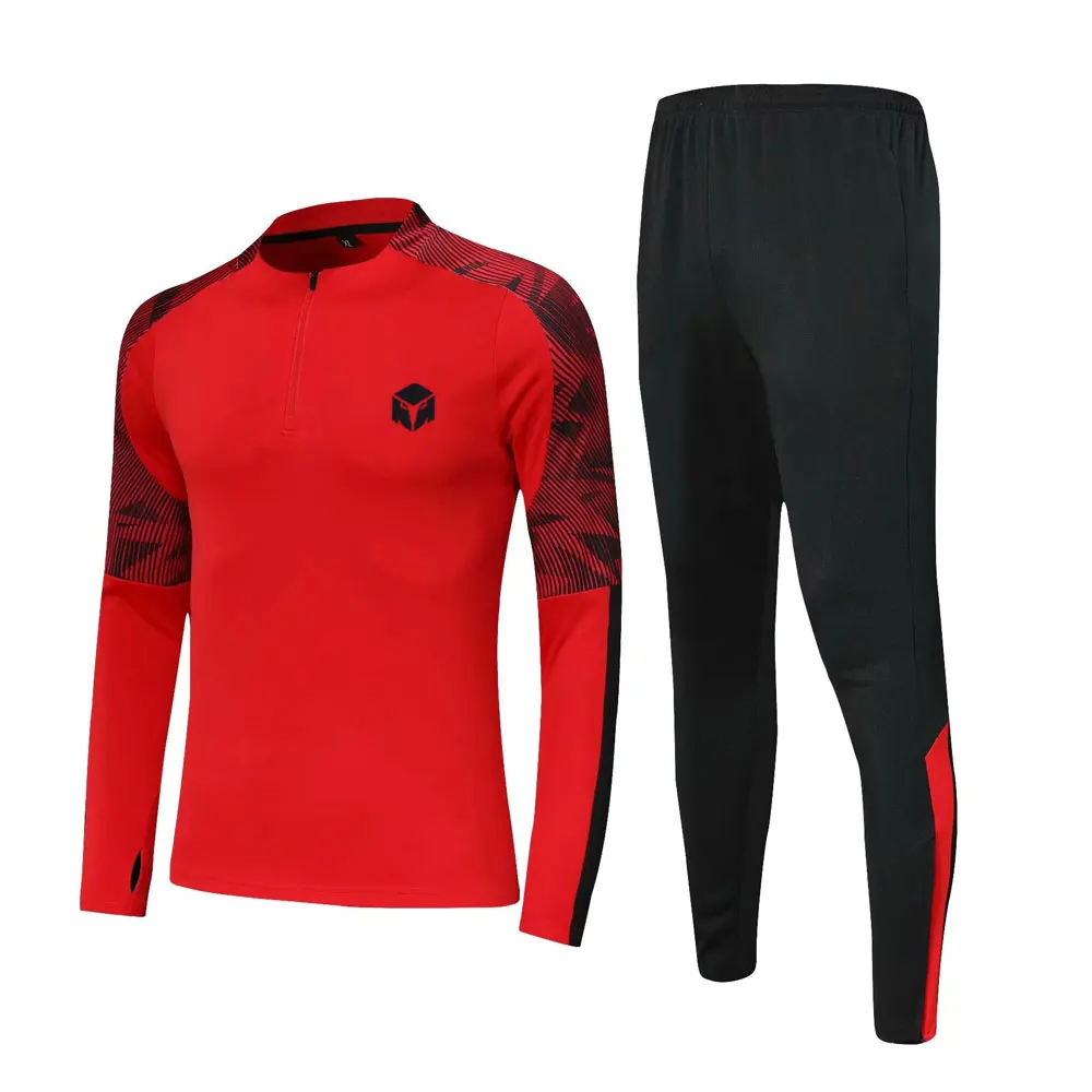Football Tracksuit Men Custom Sublimation Soccer Tracksuit Professional ...
