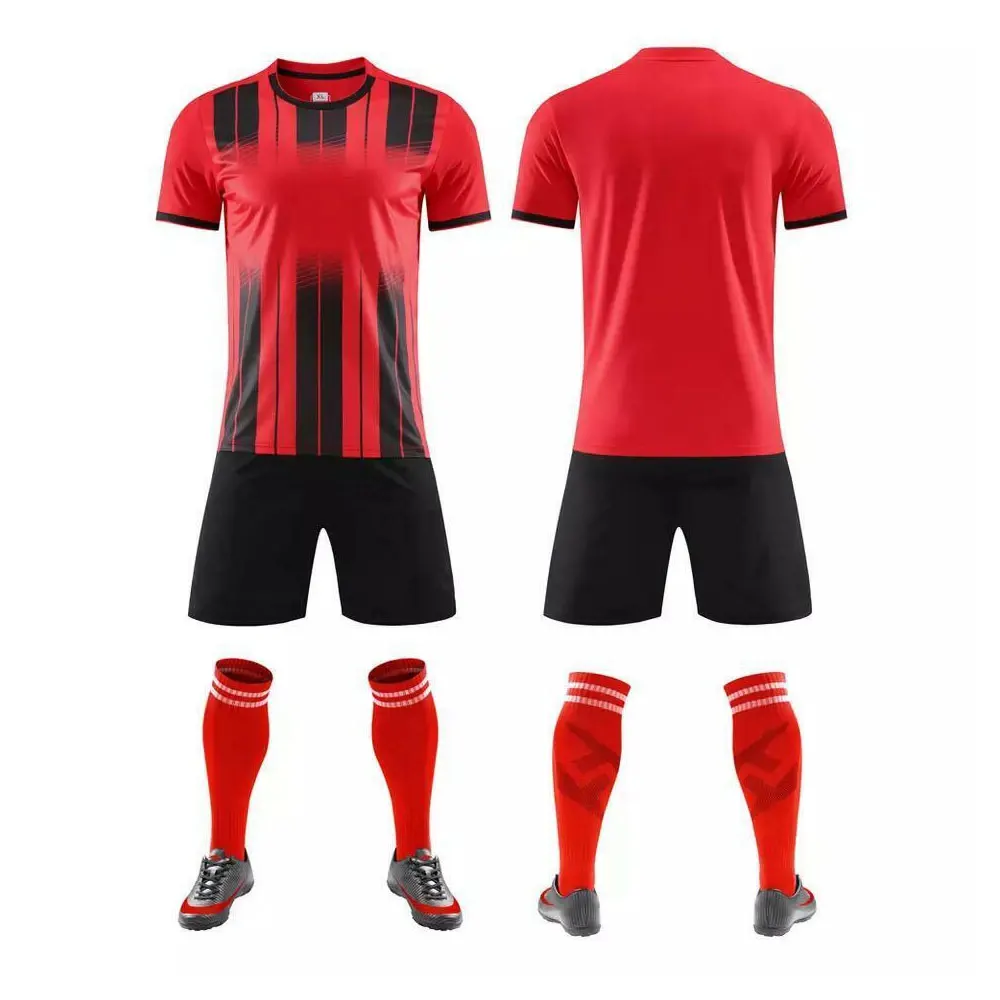 Factory Direct Full Set Soccer Uniform Sublimation Printing Soccer ...