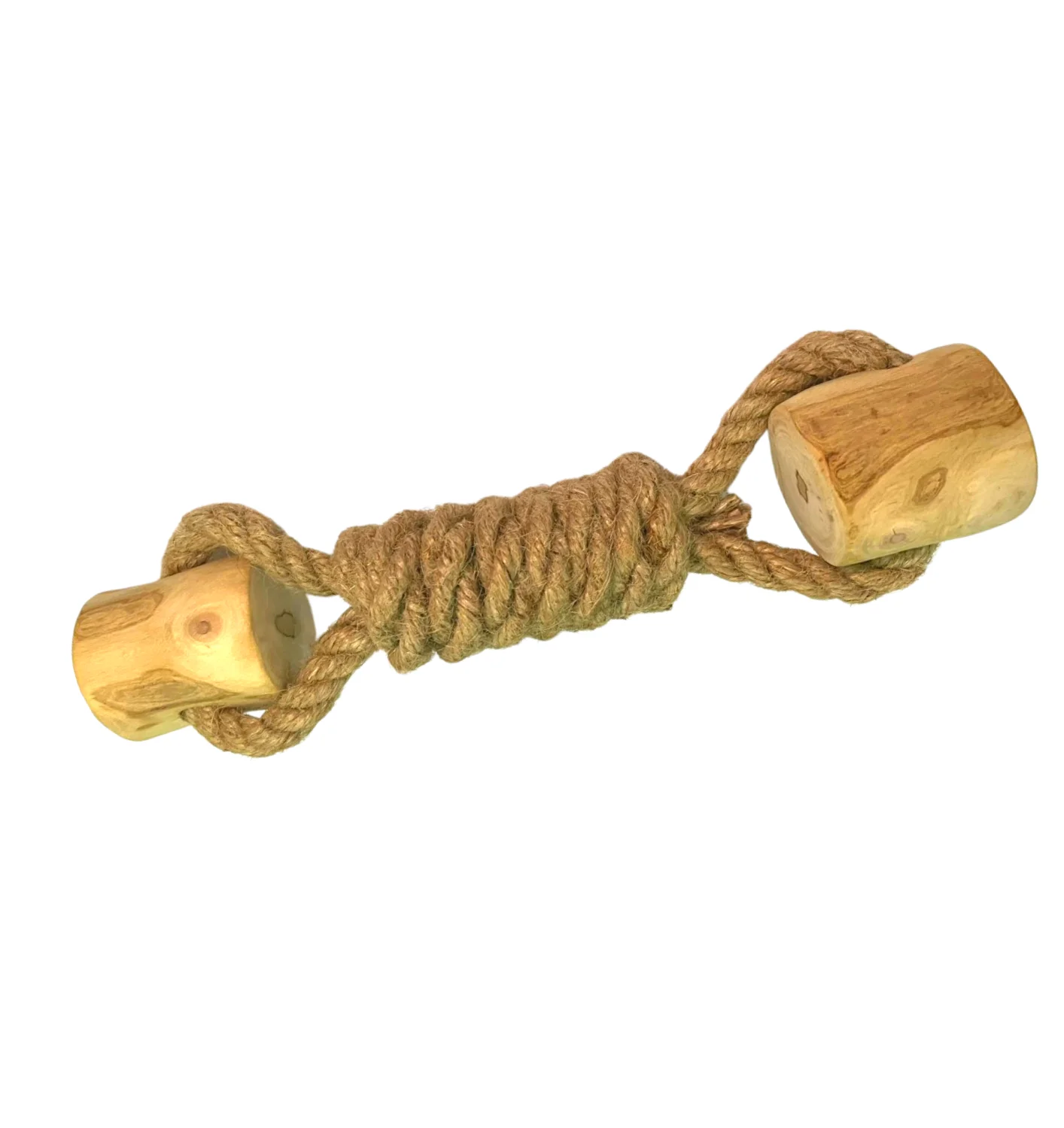 HOT New Arrivals Coffee Tree Wood Dog Toy With Rope for Dogs+ ...
