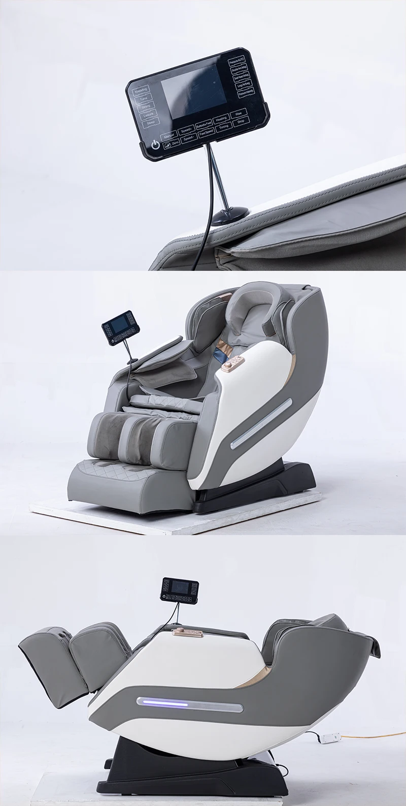 Hand Electricsmart Recliner Sl Track Zero Gravity Shiatsu 4d Modern