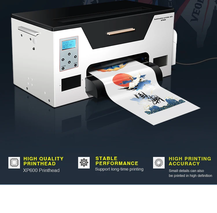 Hot Sale A3+ Sublimation Printing Machine XP600 Inkjet Printer