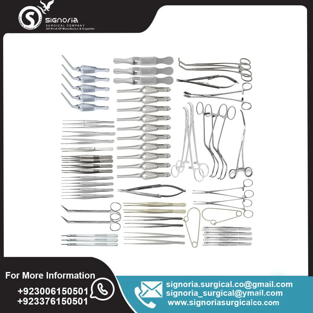Professional Major General Surgery Sets Of 63 Pcs Surgical Instruments ...