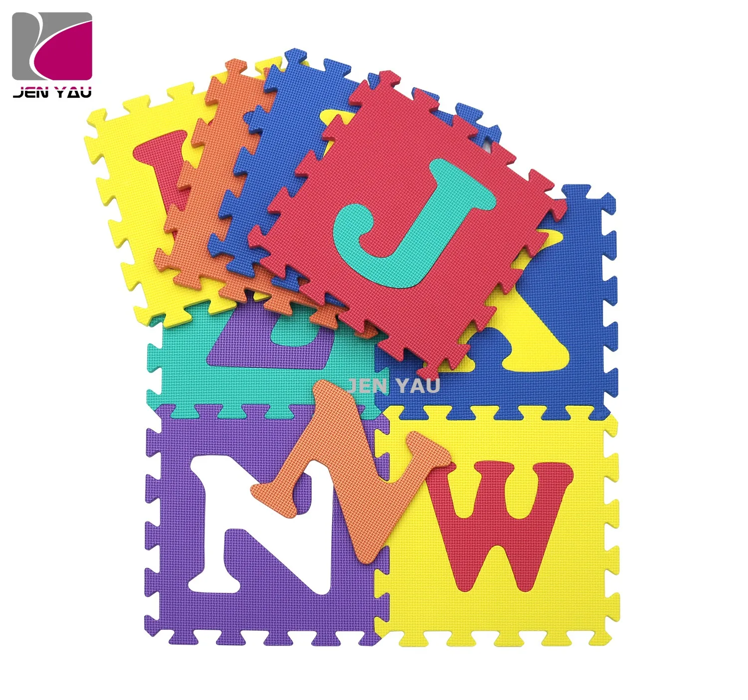 Alphabets Jigsaw Puzzle Mat for Kids Multi-Color EVA Foam Educational ...