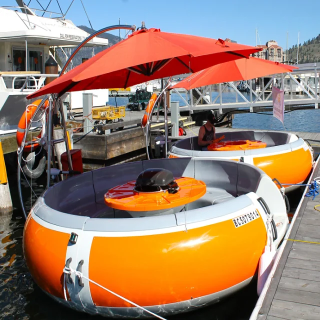 Great Earning Machine Water Park Equipment Electric Pleasure Boat 12 ...