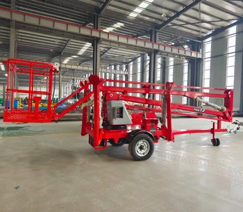 Cheap 8m-16m Tracked Trailer Towable Cherry Picker Crawler Spider Boom ...