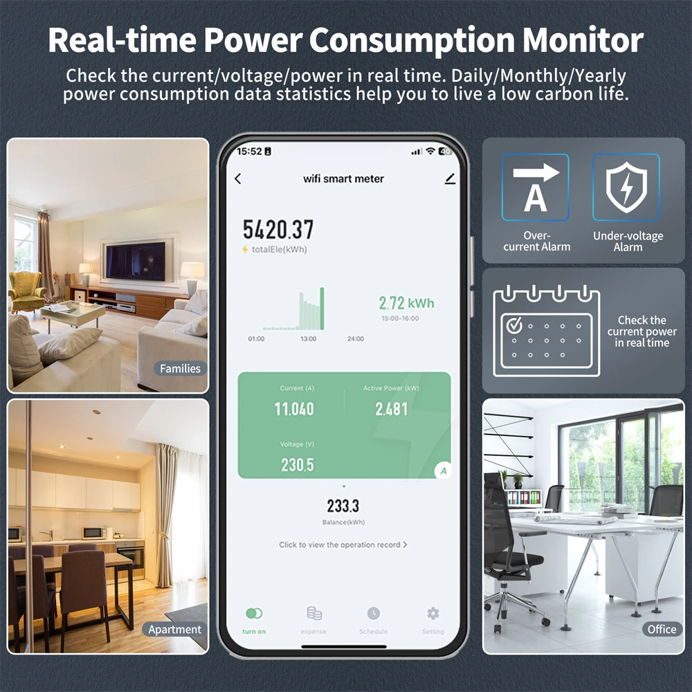 Best Smart Energy Meter,Smart Energy Meter Dlms,Smart Wifi Single Phase ...