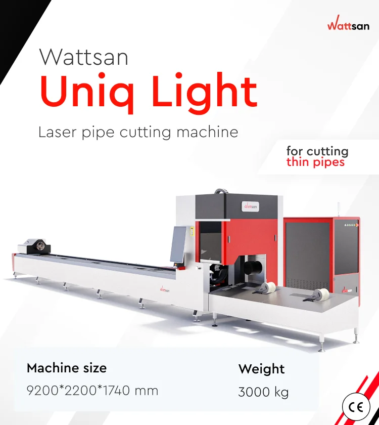 Wattsan Uniq Light - Precision Laser Cutting Machines