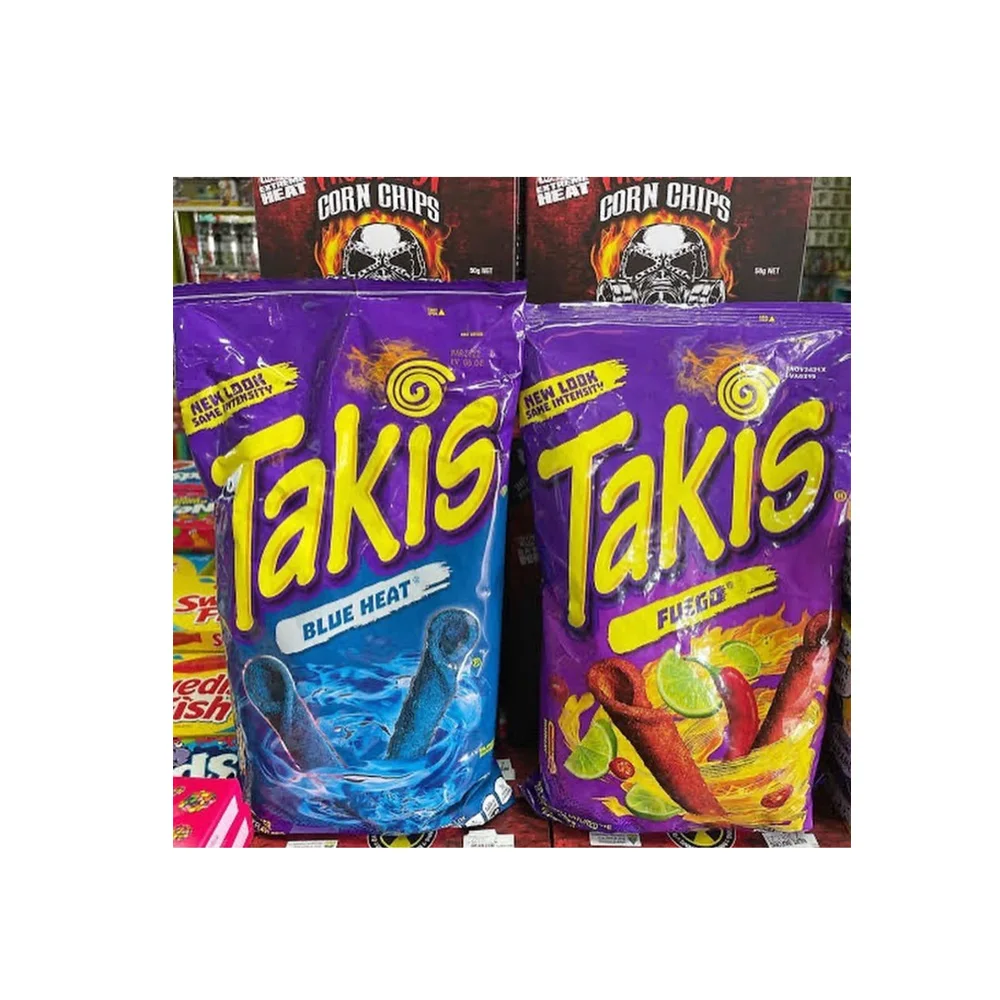 Takis Fuego Cheese 140g - Spicy Chili Heat Meets Creamy Cheese Delight ...