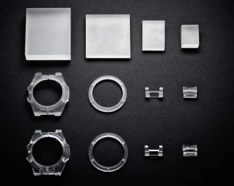 Luxury Sapphire Time Capsule: Premier Scratch-Resistant, Transparent ...