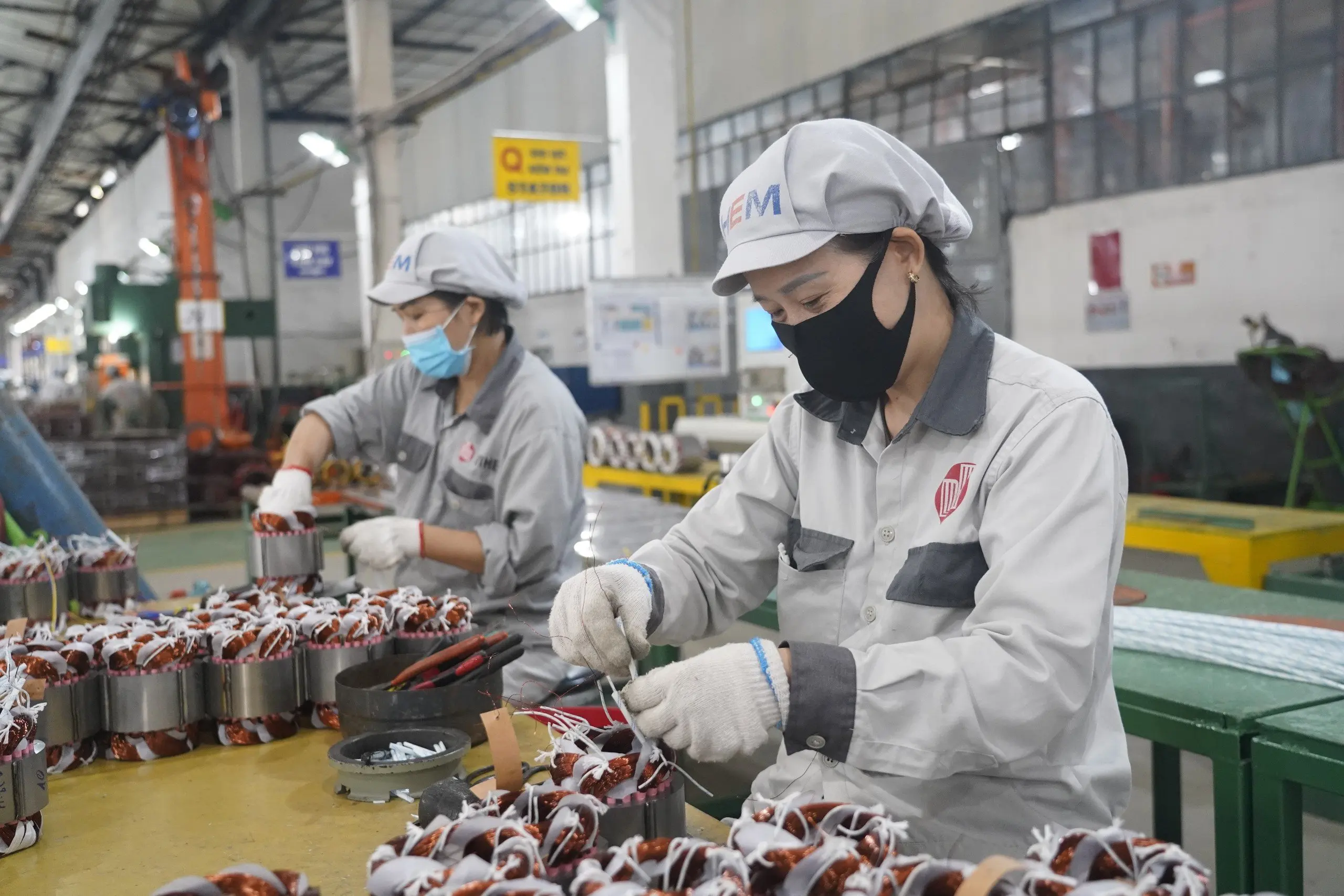 Cast Iron Copper Ac Electric Induction Motor Three Phase Ac Motor Heat ...