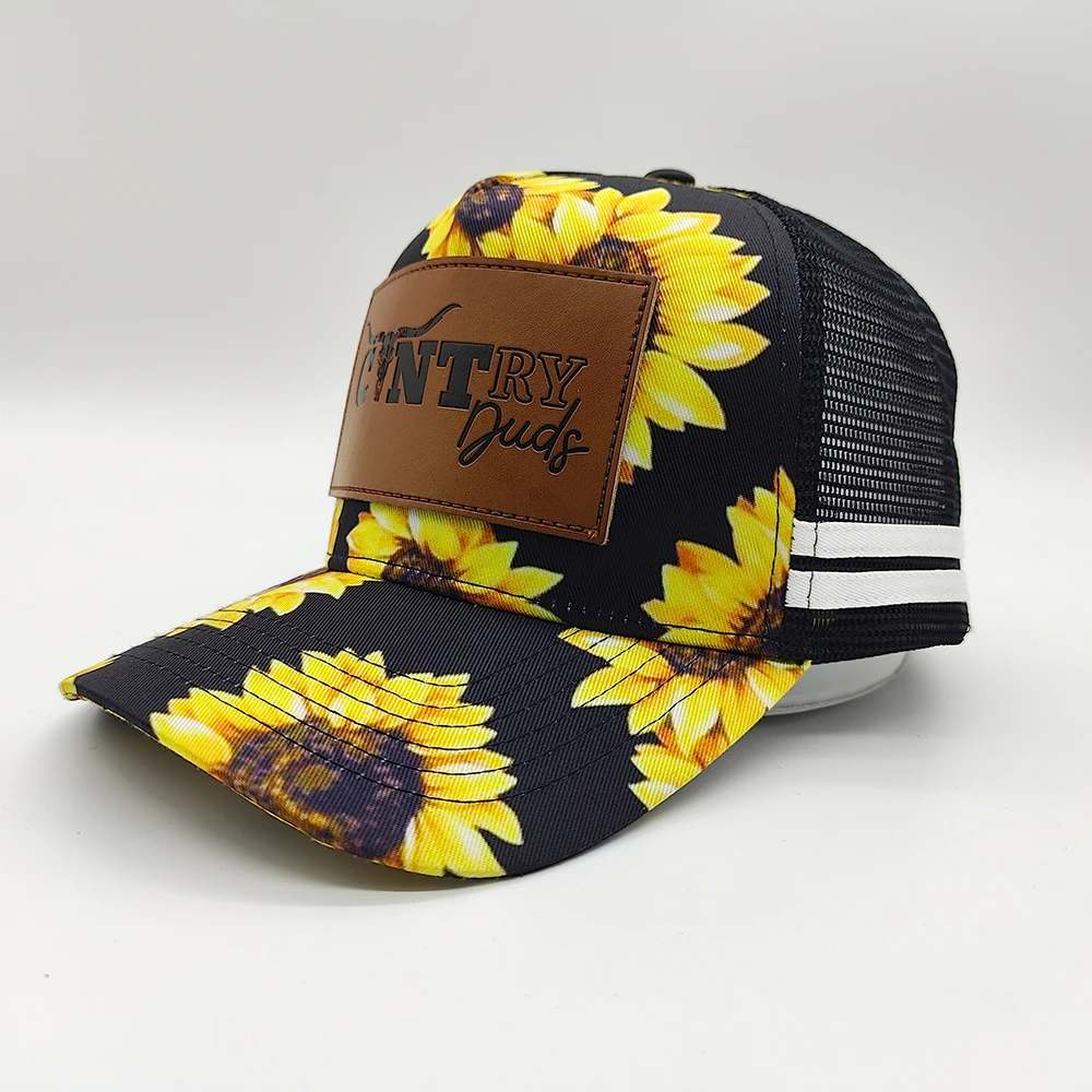 Good Quality Australian Custom Embroidery Logo 5 Panel Trucker Cap Hat ...