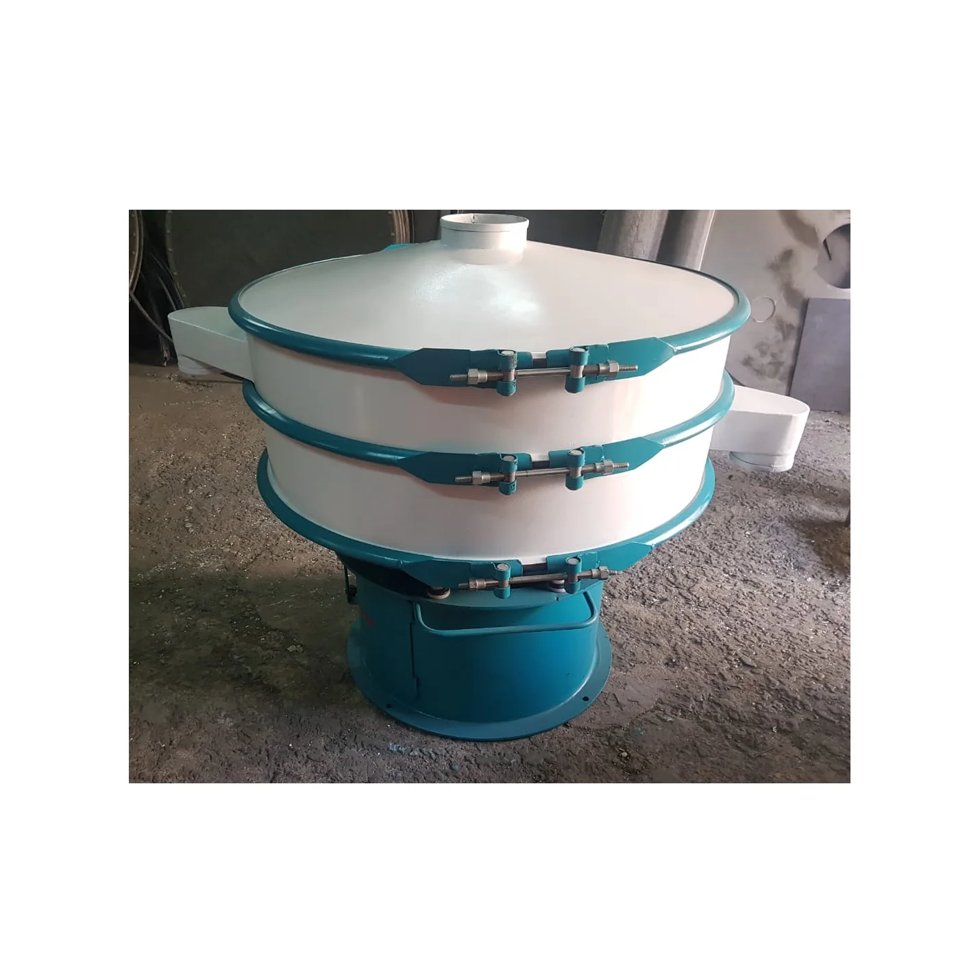 High Efficiency Vibrating Screen Vibro Sifter Machine Powder Sieve ...