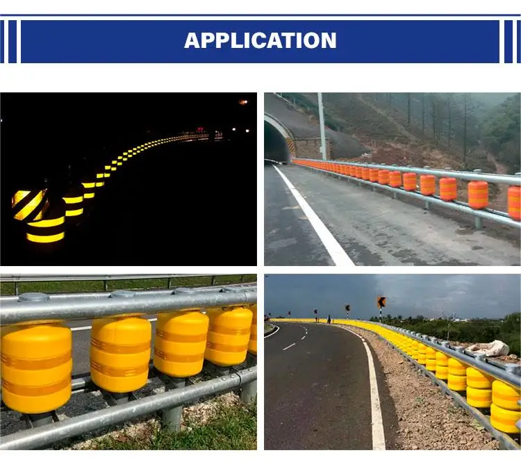 Barrier Highway Safety Soller Crash Barrier For Highway Guardrail ...