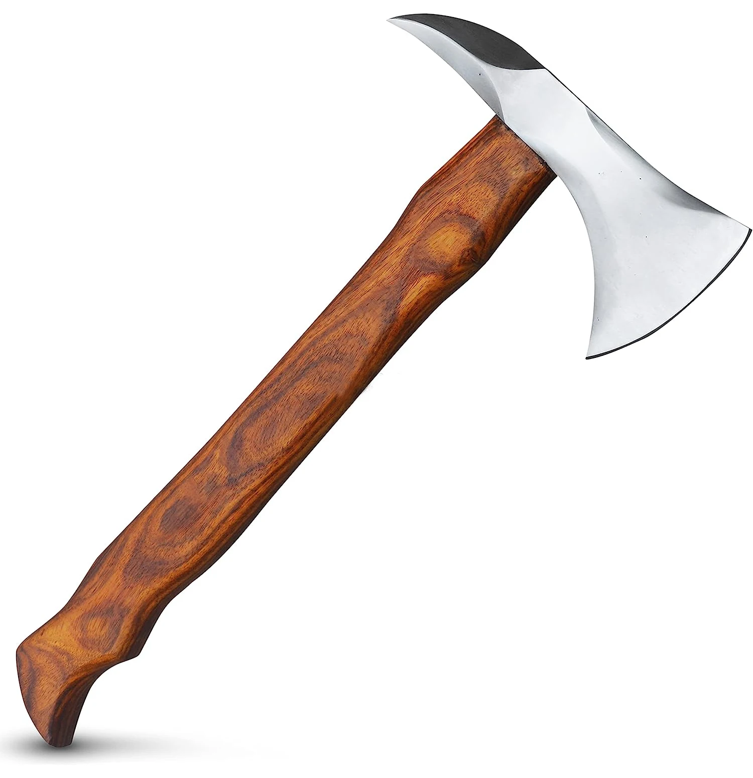 Hand Forged Stainless Steel Axe Hatchet Viking Throwing Ax With Unique ...