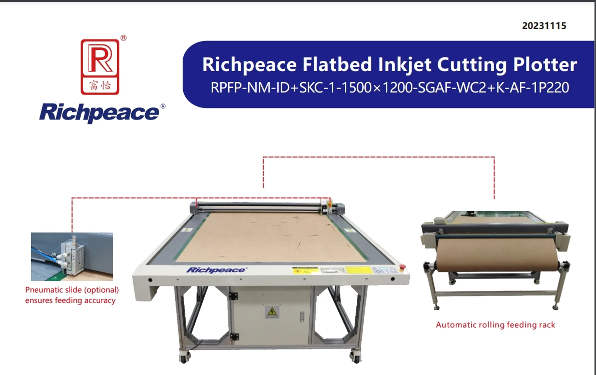 Flatbed Cutter Plotter For Pattern Sample - Buy Plotter plotter Cutting ...