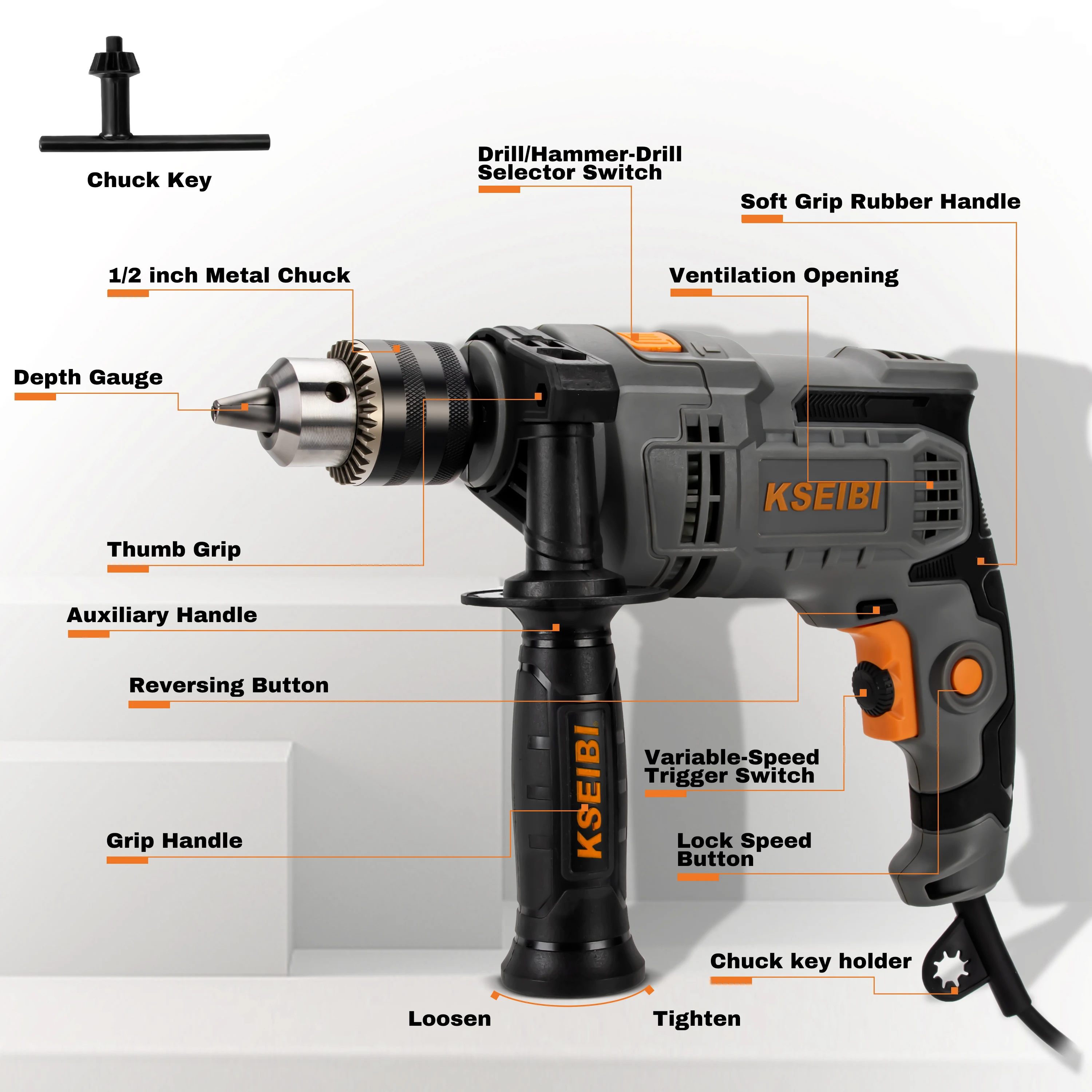 Kseibi High Quality Hammer Drills Ksb 710 D For Multiple Applications ...