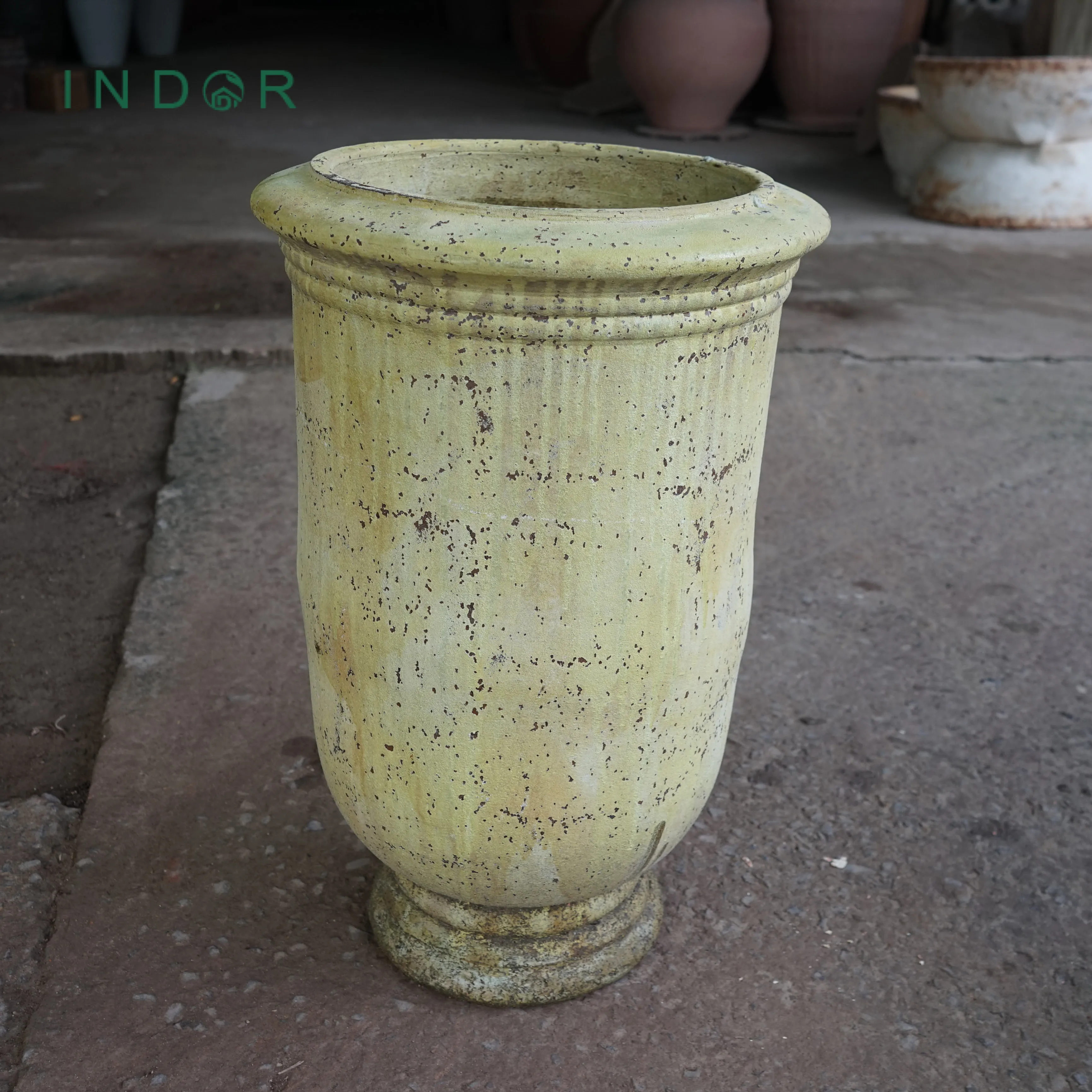 Ceramic Tall Big Size Vietnam Pots Vase Urns Jars Home Limited Garden ...