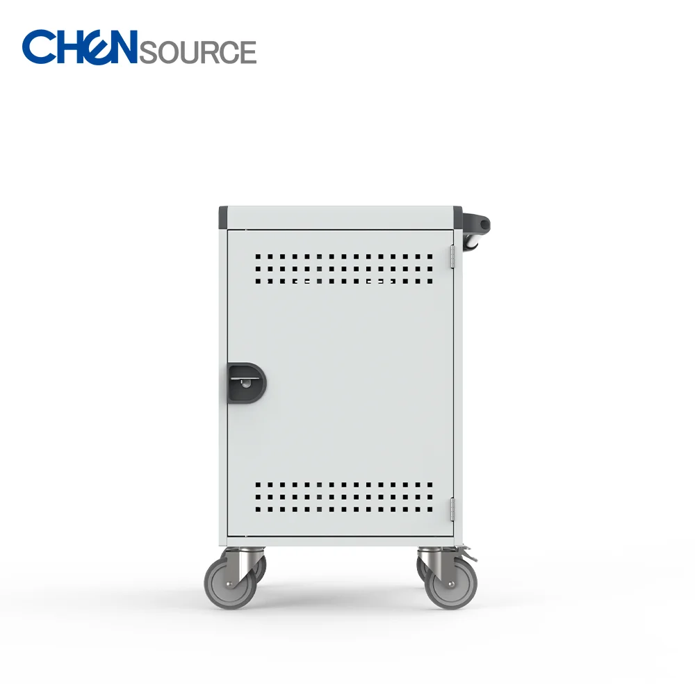 Factory Supply Usb Type-c Charging Cart Trolly For 30 Laptops/tablets ...
