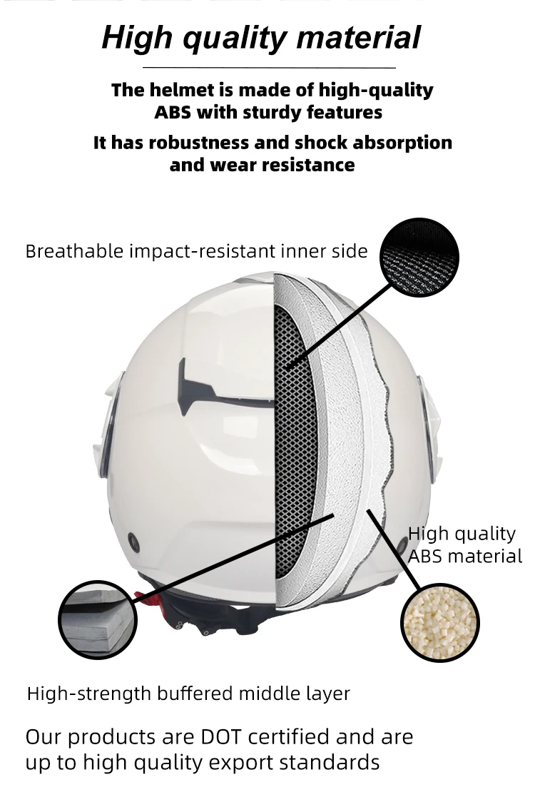 Ece 2206 Certified Motorcycle Helmets High-quality Unisex Adult Retro ...