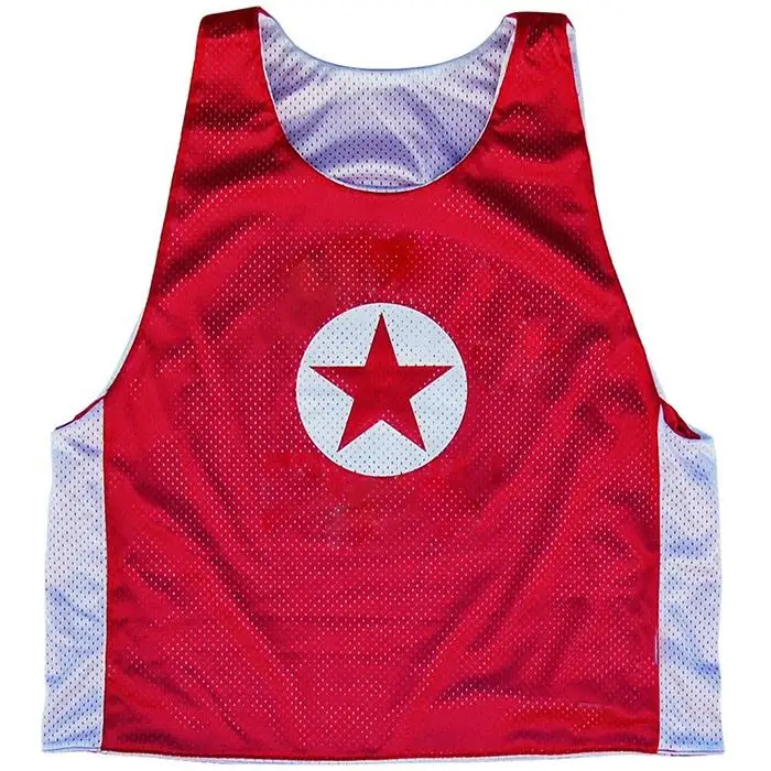 Wholesale Custom Sublimation Lacrosse Pinnies 100% Polyester Mesh ...