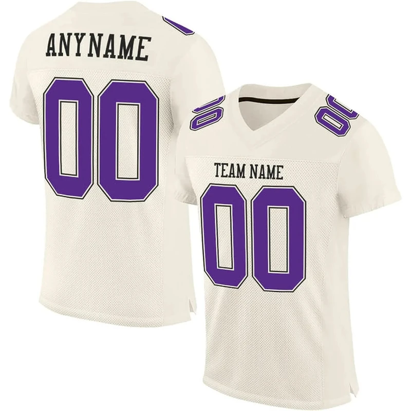 Custom Team Logo & Numbers Sublimated 7v7 Football Uniform In Best ...