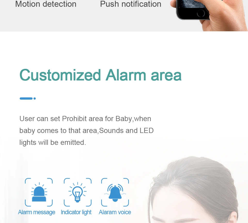 Lolipo Baby Camera - 3MP with Crying Detection & Night Vision