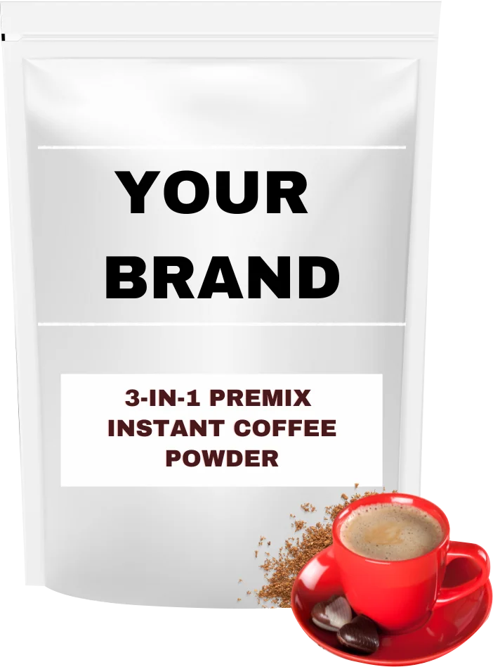 Energy Instant Coffee Non-dairy Creamer Oem Odm Private Label 3-in-1 ...