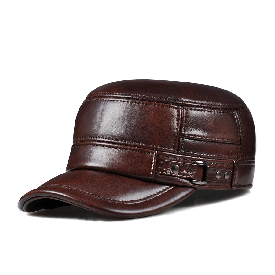 High Quality New Design Genuine Leather Custom Made Black Fitted ...