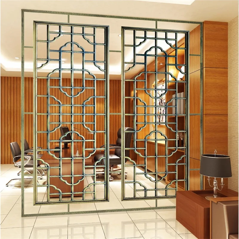 Modern Metal Wall Panel Decorative Room Dividers Partitions Screen ...
