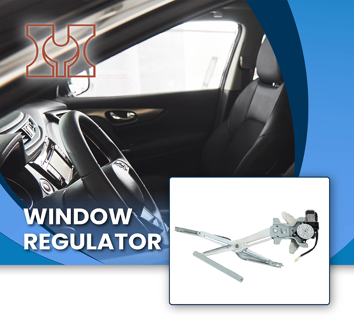 MITSUBISHI FE647.FE657 Power Window Regulator - High-quality