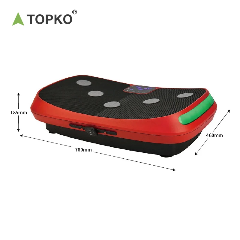 Topko Exercise Machine Whole Body Vibration Plate Fat Burning Massage ...