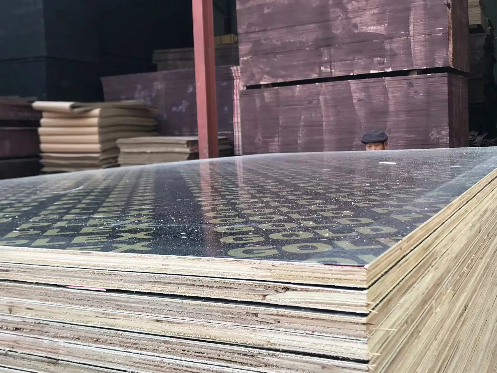 Cheap Recycled Construction Formwork Film Faced Marine Plywood 18mm ...