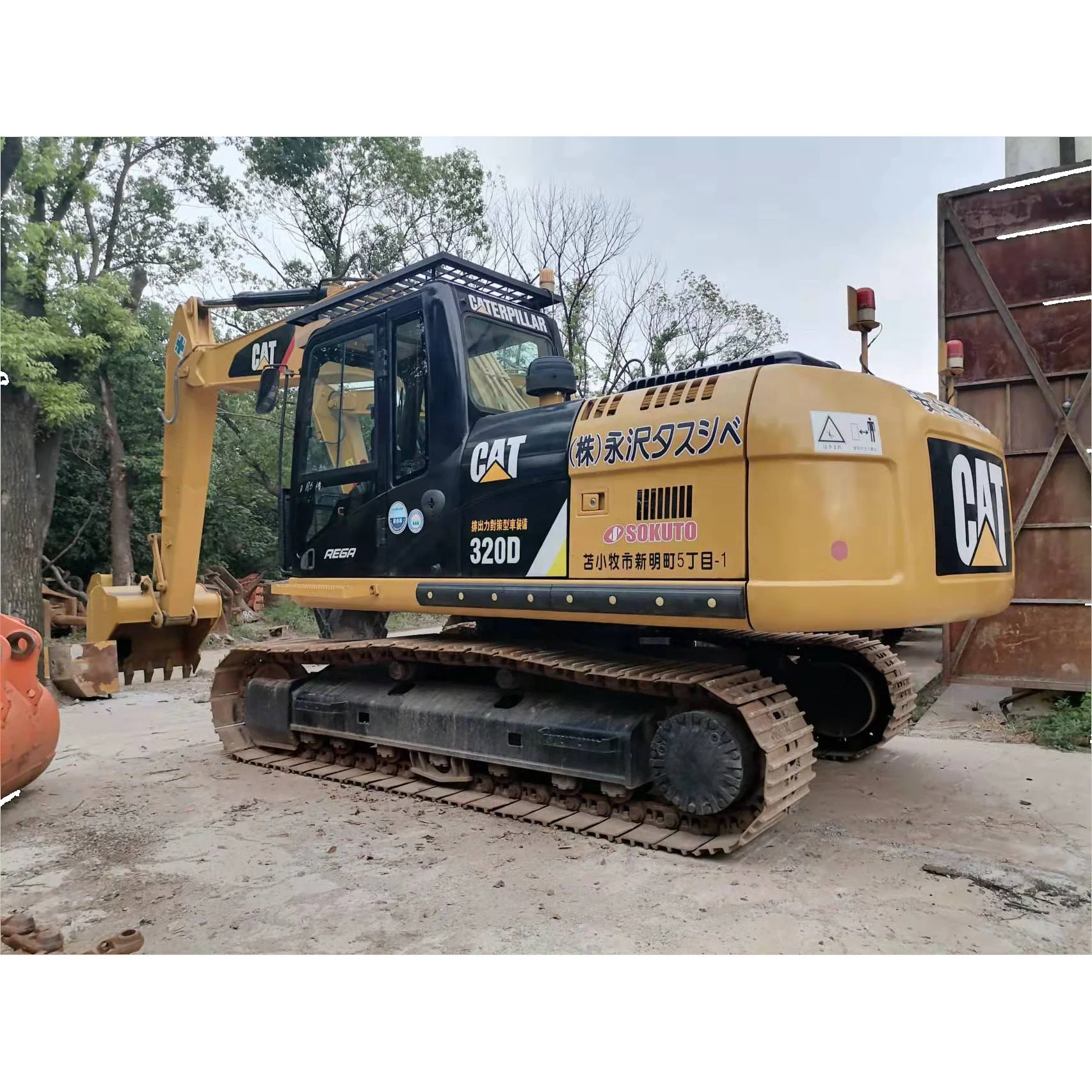 Japan original used cat320d caterpillar track excavator price cat 320 ...