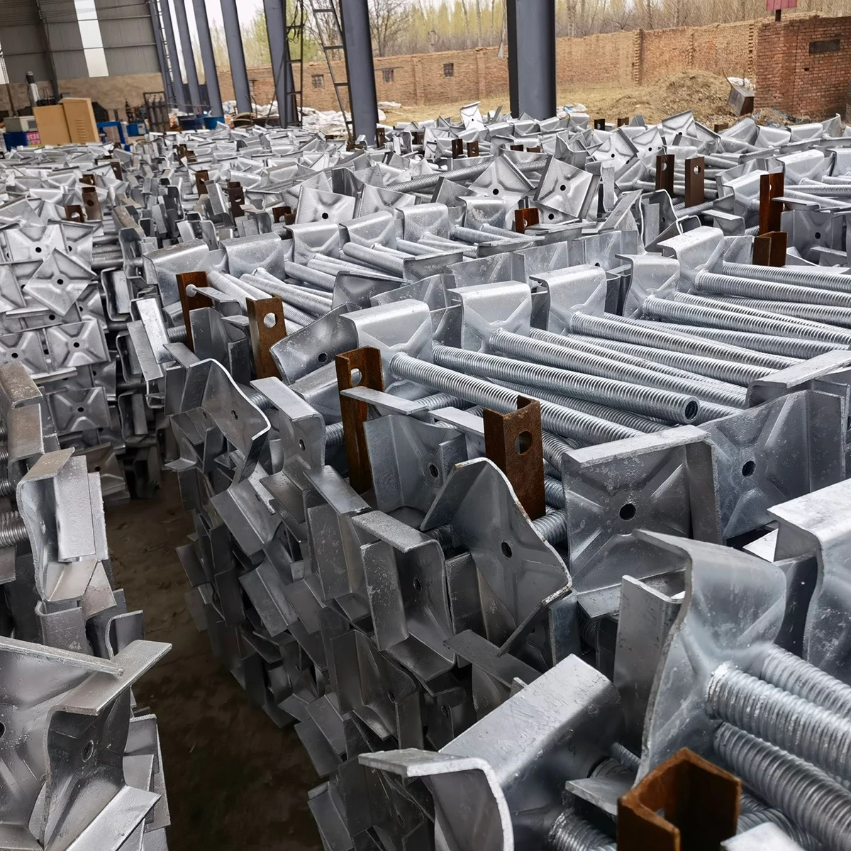 Derfon OEM Scaffolding Parts Scaffold Base Plate Painted U Head Jack ...