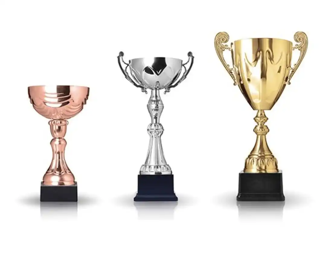 Gold Award Trophy for Children/gold Plated Metal Trophy for School ...