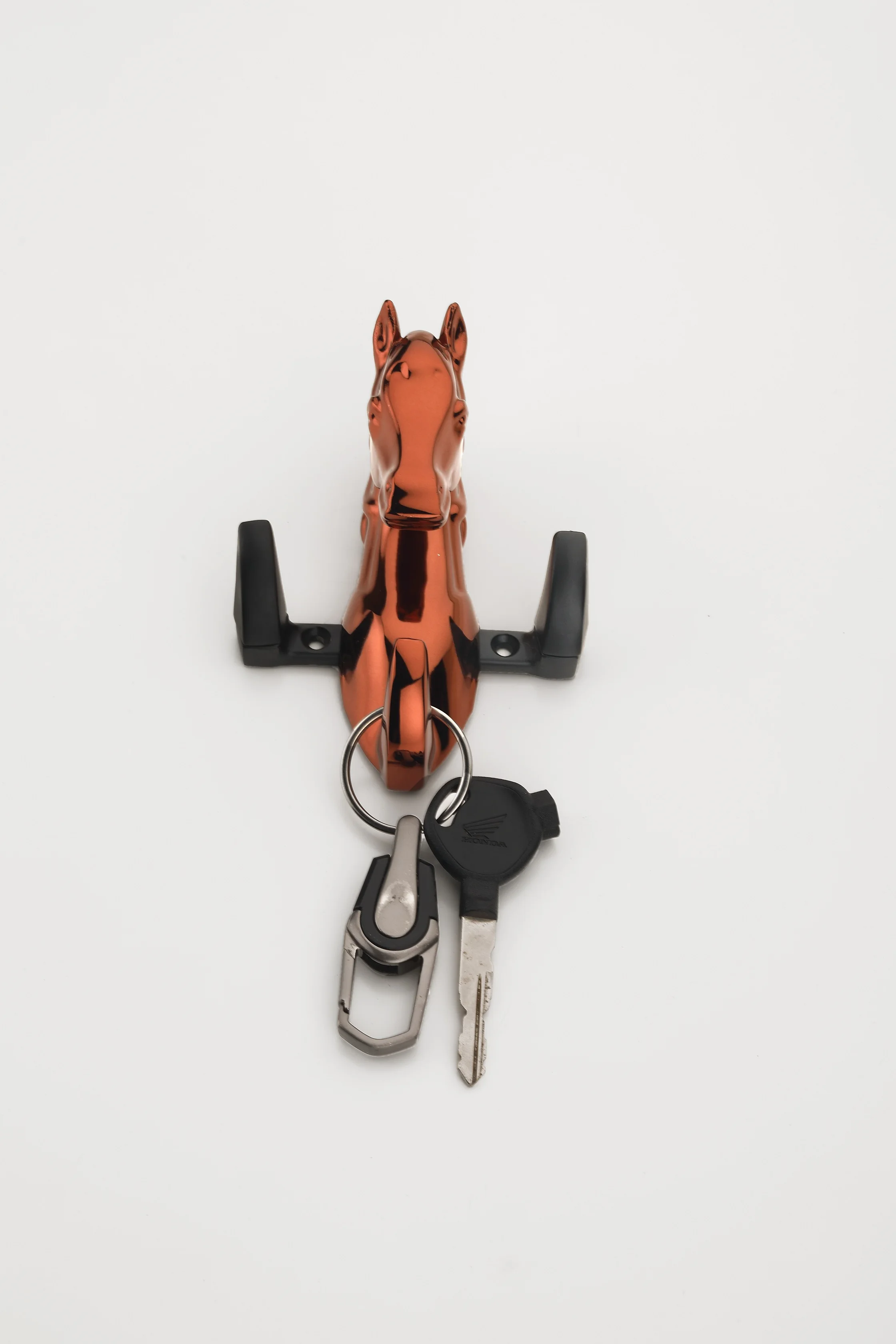 Luxury Modern Design Horse Mundi Shape Key Stand Wall Hook for Kitchen ...
