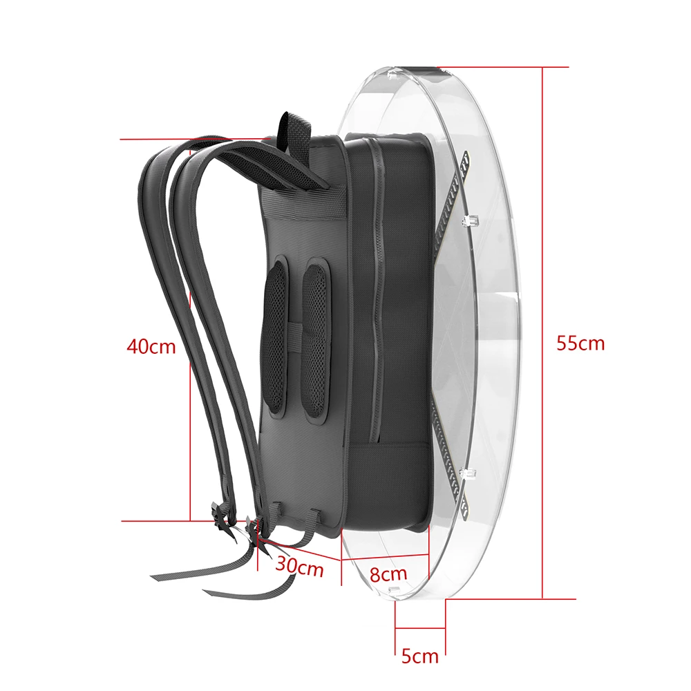 Digital Signage And Displays Mobile Backpack 3d Hologram Fan - Buy ...