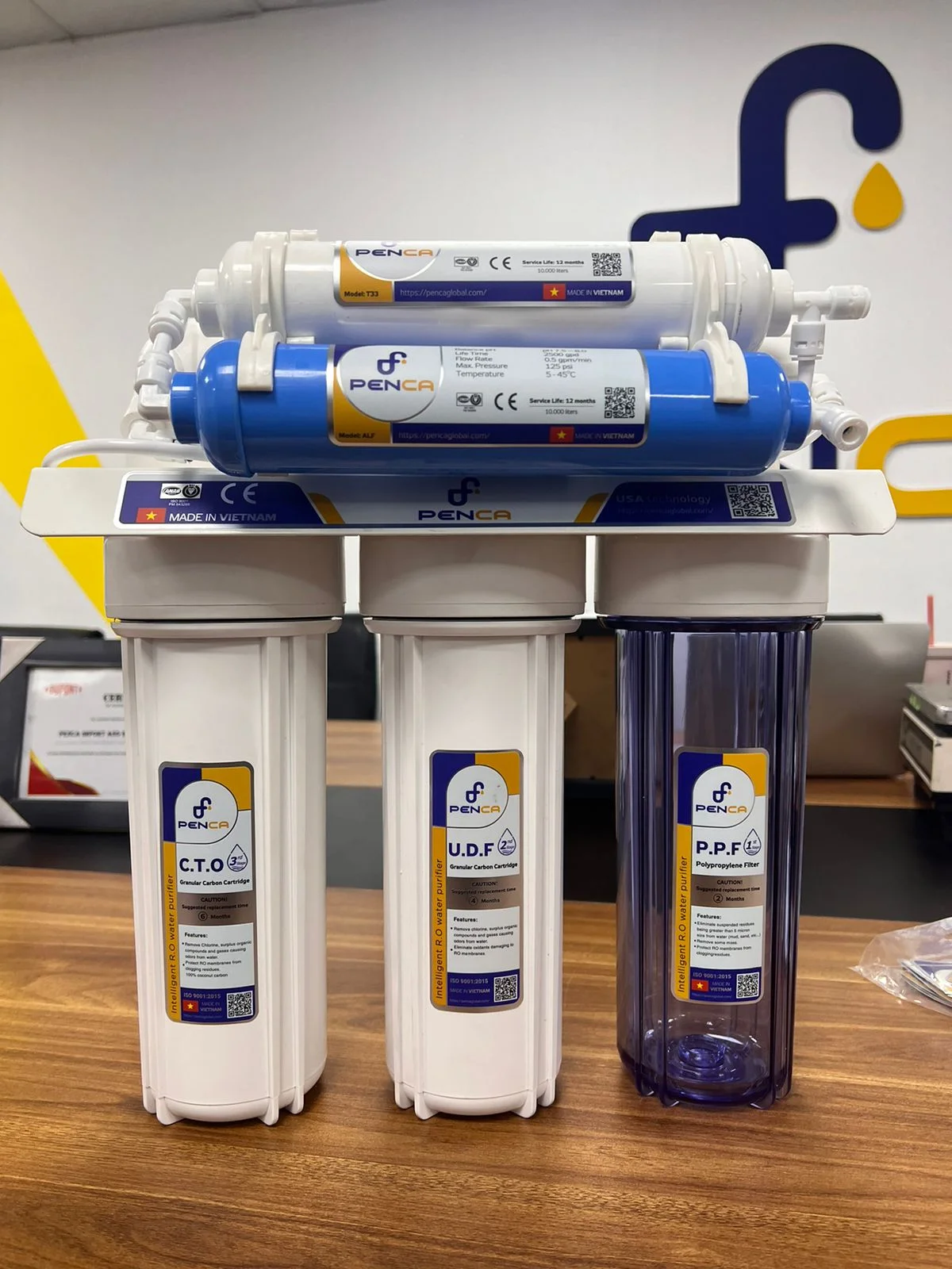 Customized 7 Stage Reverse Osmosis Water Filter System Filtros De Agua ...